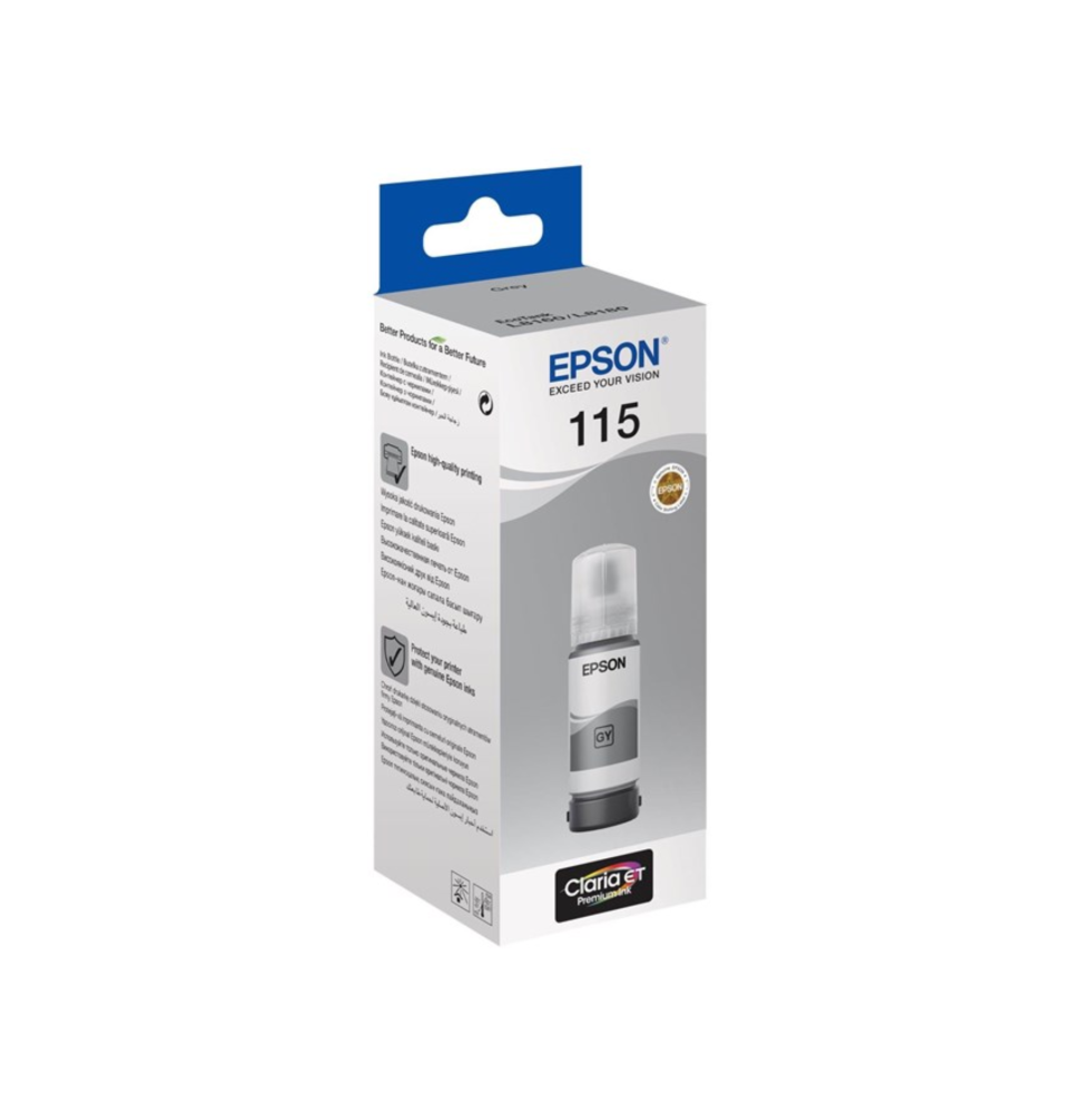 Epson 115 Gris - Bouteille d'encre Epson (C13T07D54A) prix maroc